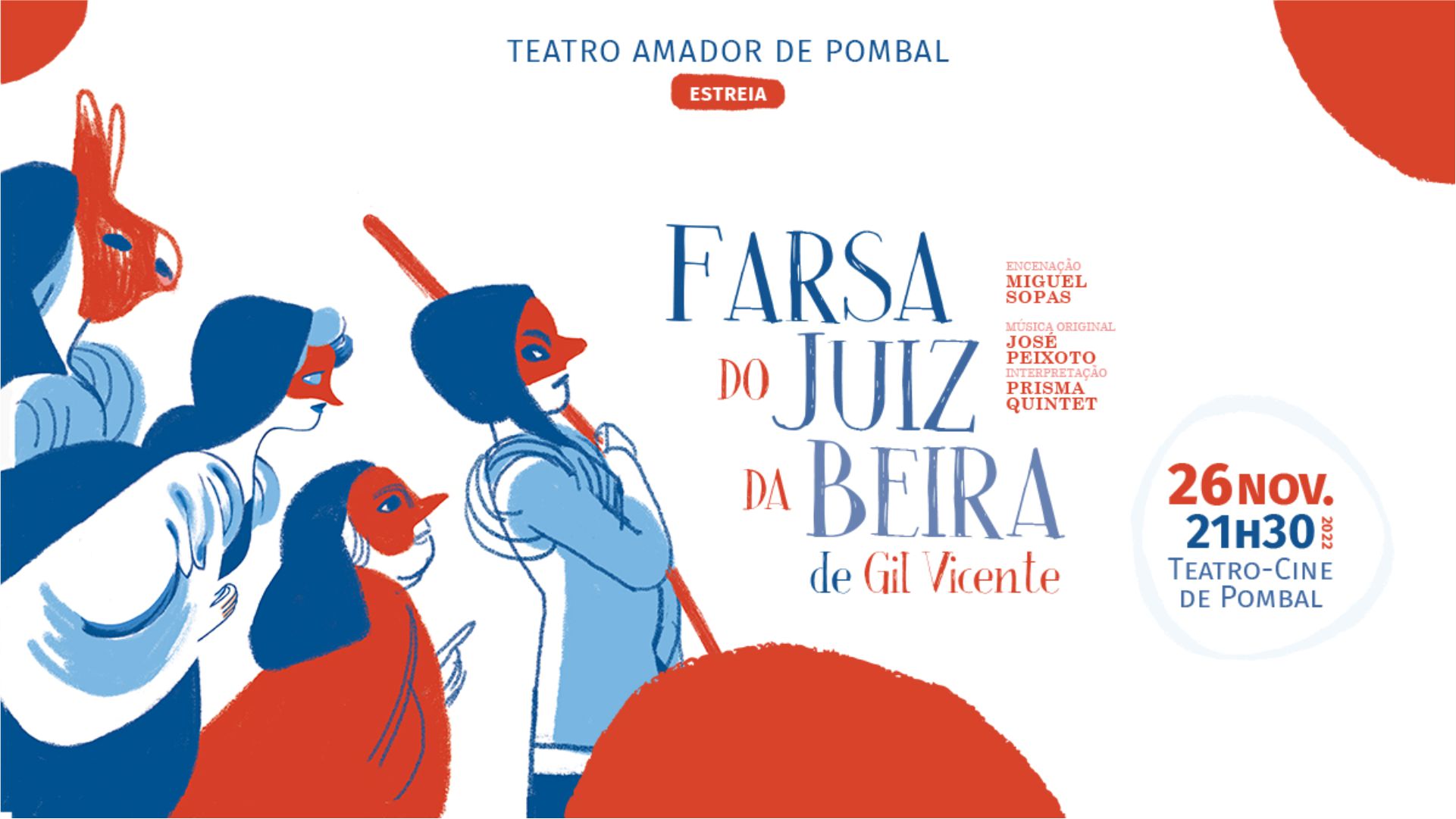 Farsa do Juiz da Beira - Agenda Cultural de Pombal